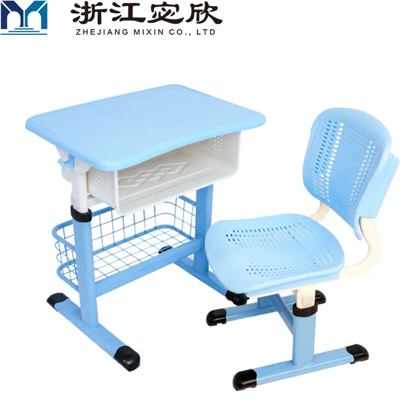 New Double-Stronger High Quality Blue School Chairs Height Adjustable ...