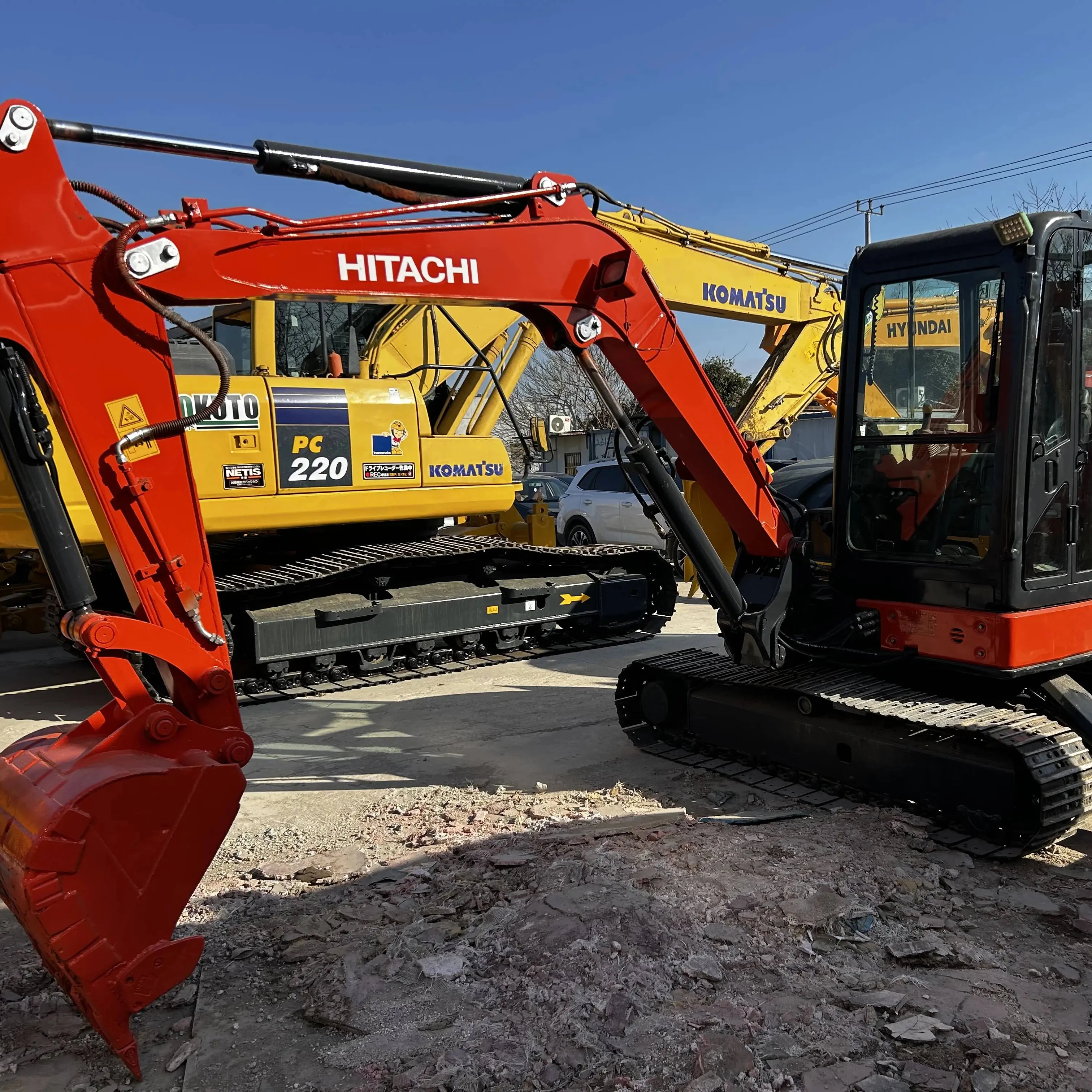 Mini Construction Equipment Crawler High Efficiency Excavator Used ...