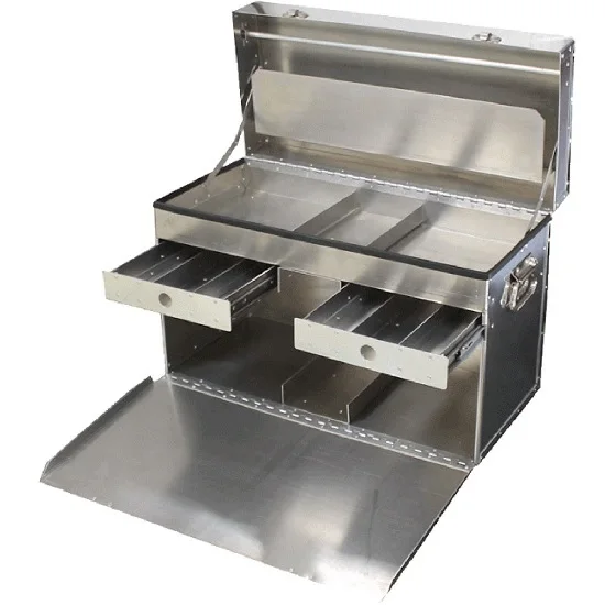 Aluminum Dog Grooming Tack Box with Drawer & Eco-Friendly Design - OEM ...