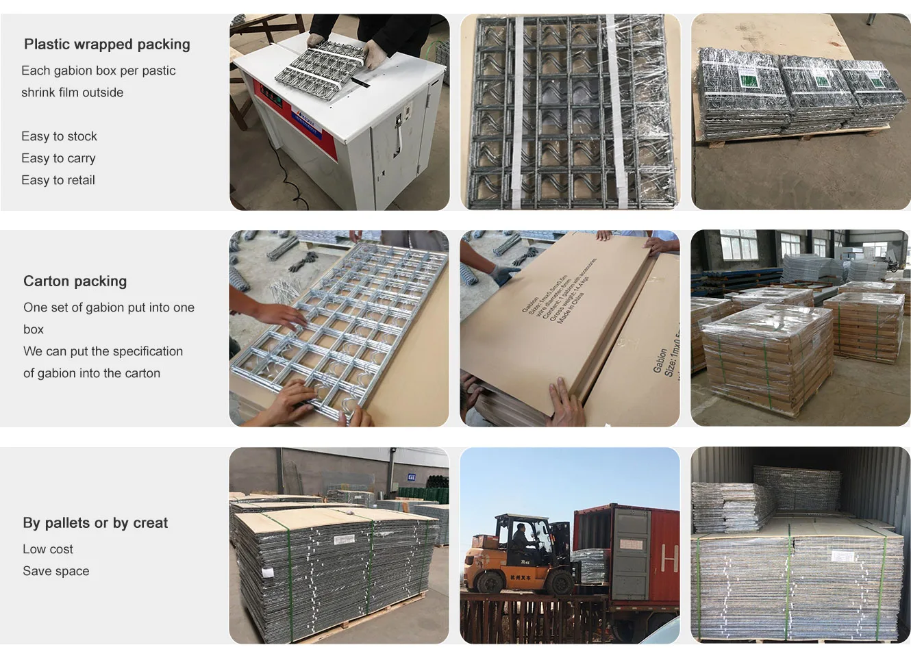 4mm Gabion Cages - Durable, Easily Assembled Mesh Boxes