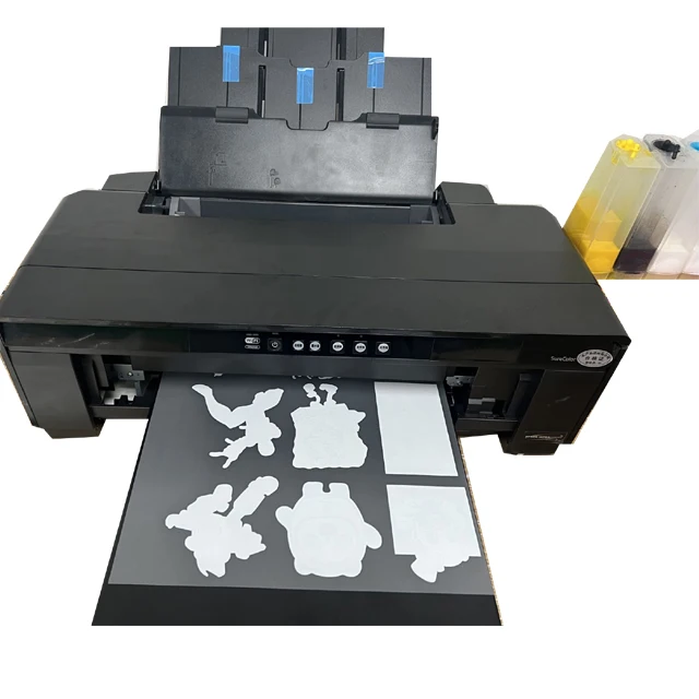 A3 Size White Ink Digital T-shirt Cloth Textile Heat Transfer Printing ...