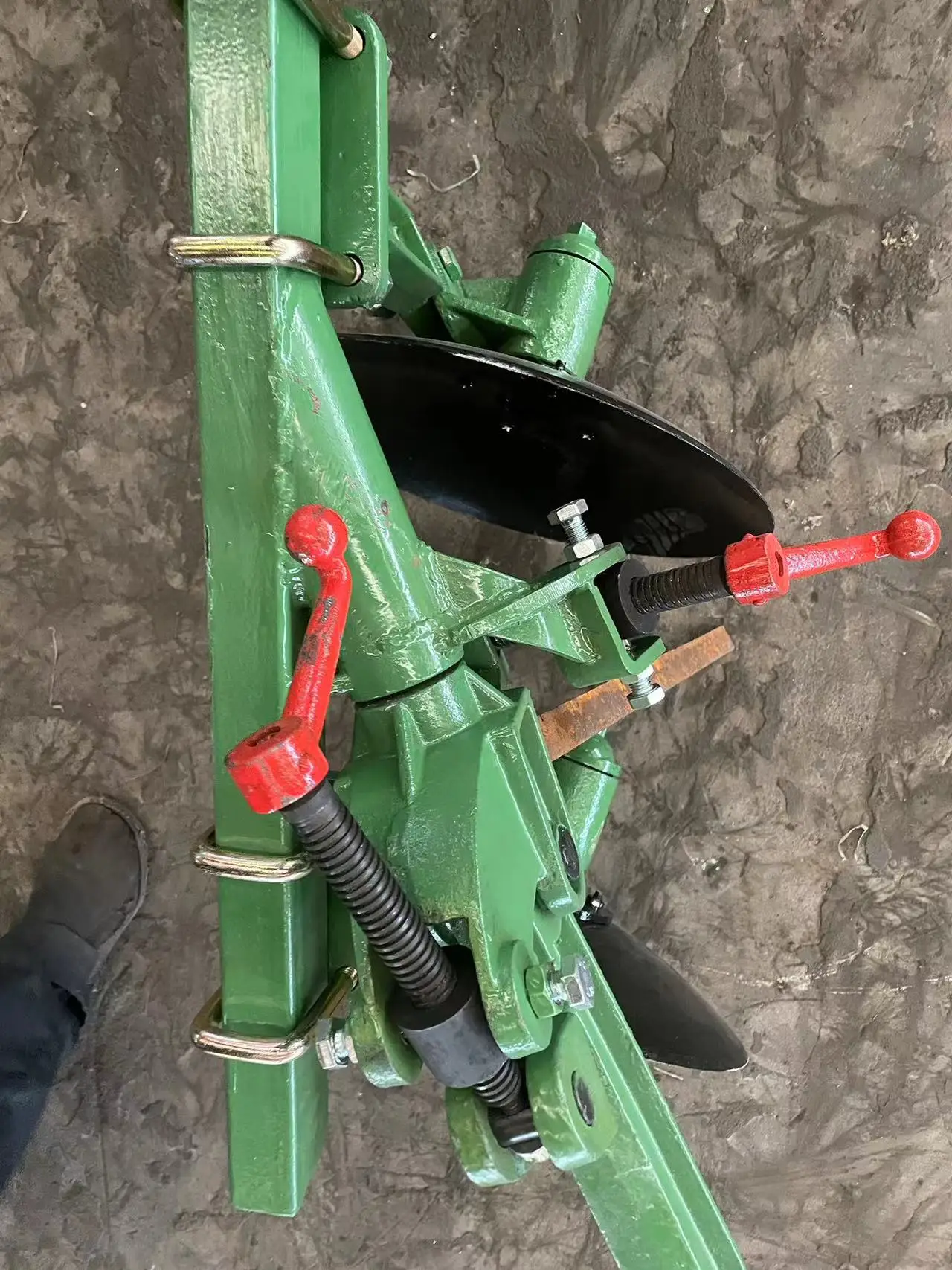 Agricultural Walking Tractor With Disc Plow Disc Plough - Buy Disc ...