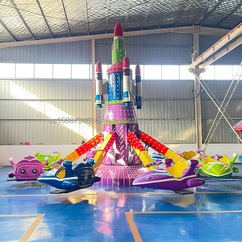 Funfair Park Carnival Amusement Attraction Kiddie Rides Self Control ...