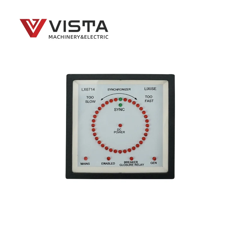 Digital Synchroscope Meter LX6714 for Generator Synchronization