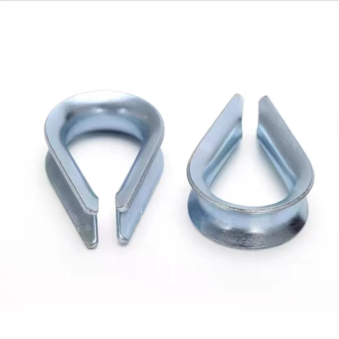 304 Stainless Steel Wire Rope Ring Protective Sleeve Triangle Ring ...