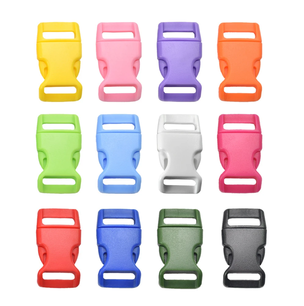 Wholesale 15mm Plastic Insert Buckles for Paracord Bracelets