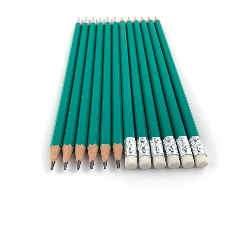 7.5" Hexagon Woodless HB Lead Writing Pencil for Student