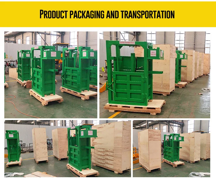 Waste Paper Compressor Machine - High Productivity Baler