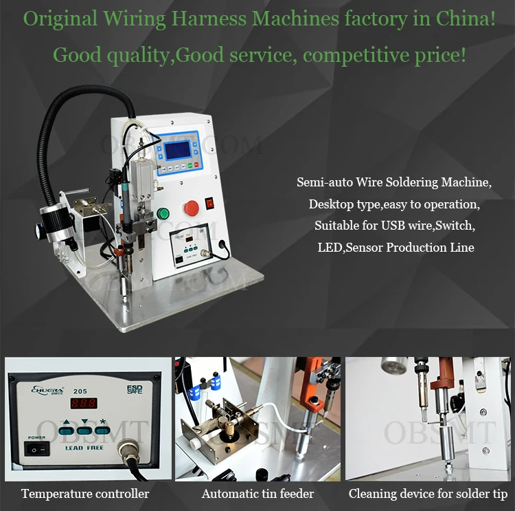 Semi-automatic Copper Wire Soldering Machine for Sale