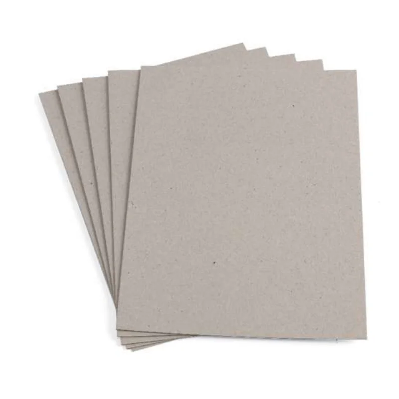 Custom Thickness Cardboard Sheets 650-2100gsm Grey Cardboard Reusable ...