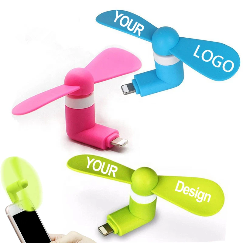 Wholesale Mini Phone Fan - Personalized USB Fan for Ios & Android
