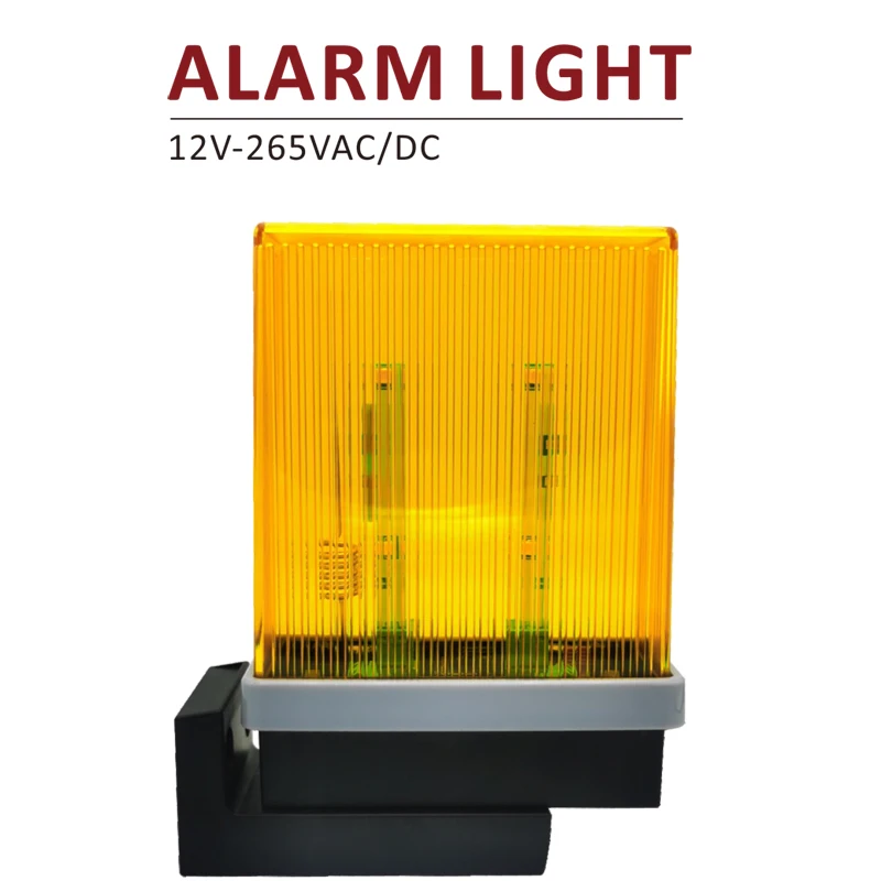 Flasher Automatic Door Warning Light Gate Opener Flash Lamp