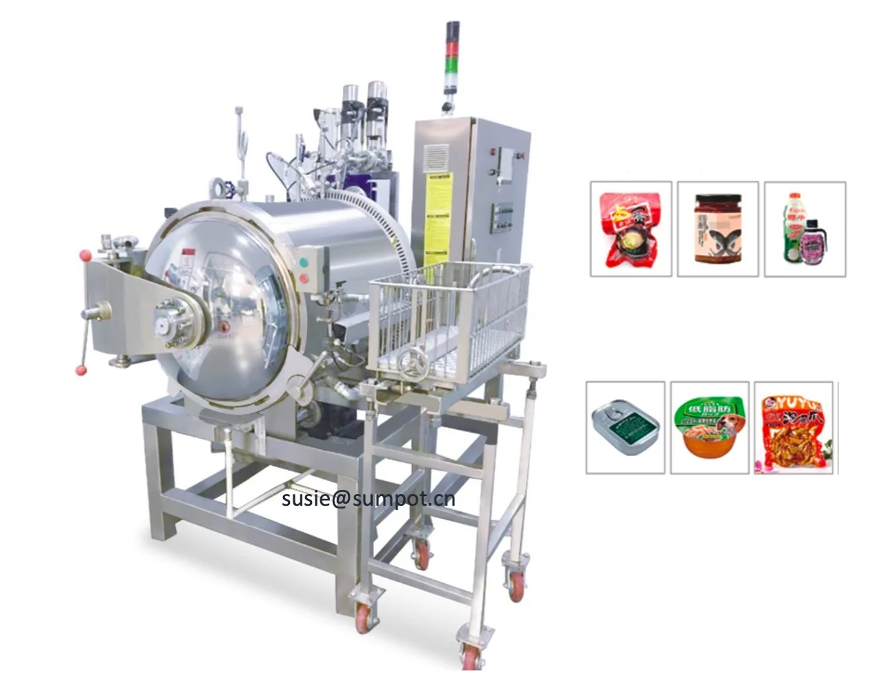 Mesin Retort Kecil - Buy Kecil Retort Sterilizer,Kecil Retort,Retort ...