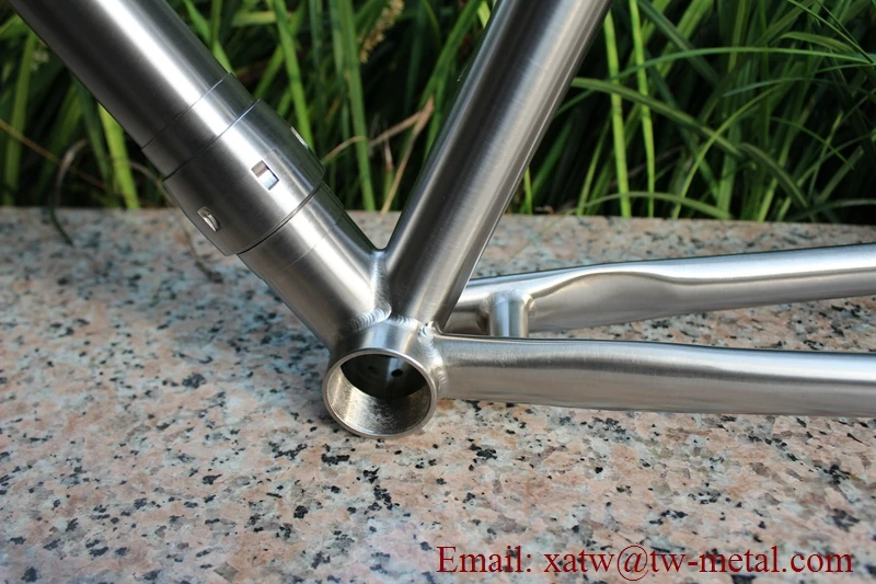 XACD Titanium Bike Frame with Couplers - Durable & Versatile