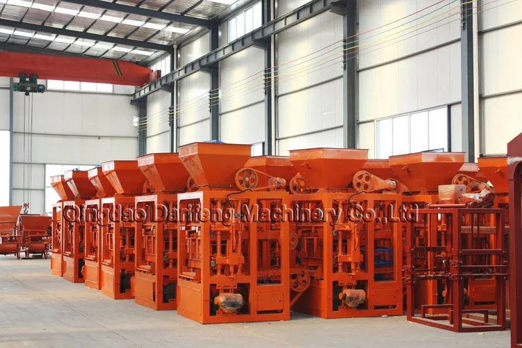 Manual Qt4-24 Concrete Block Machine - 2-Year Warranty, Easy To Operate ...