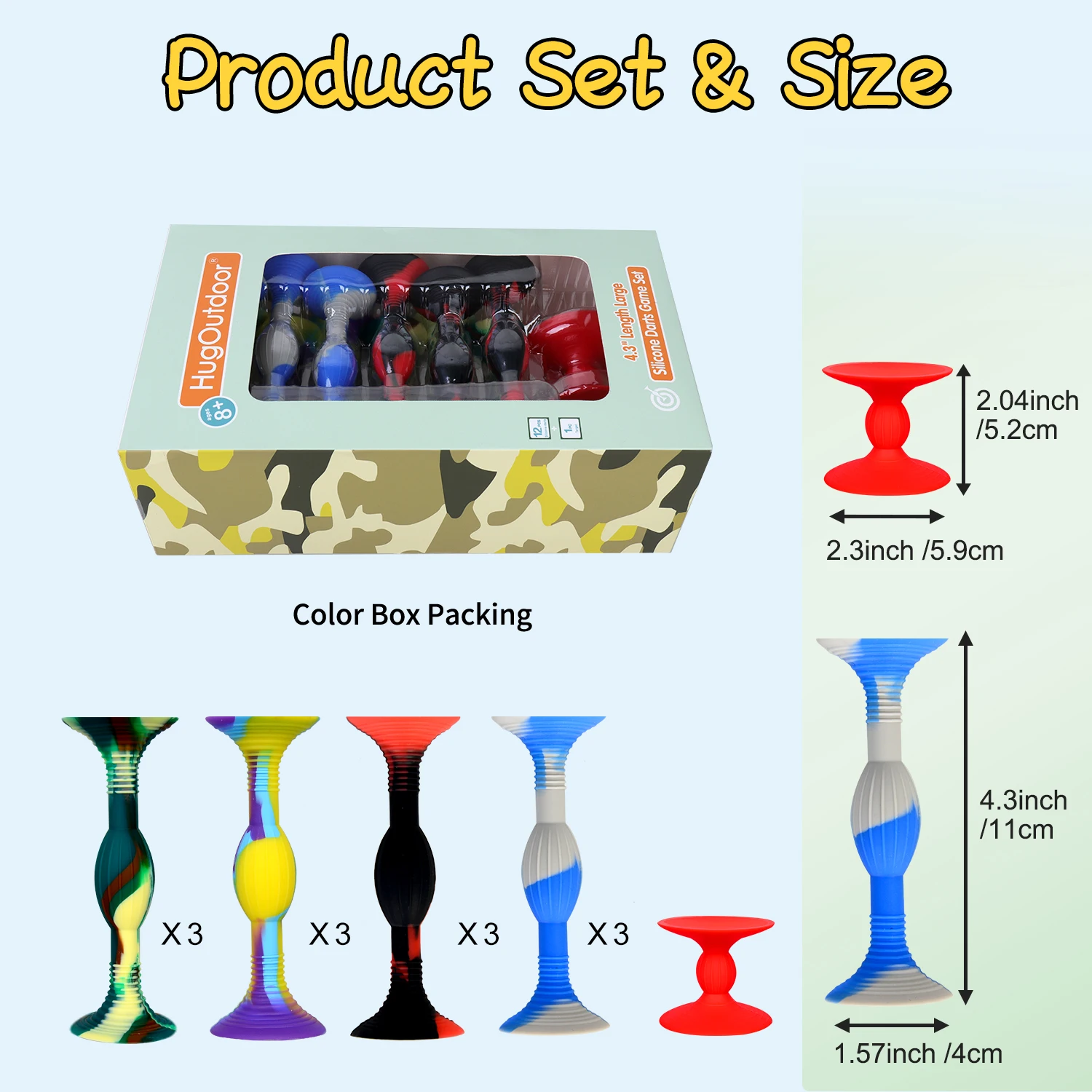 12pcs Suction Cup Darts Board Games For Adults Fun Kids Party Games ...