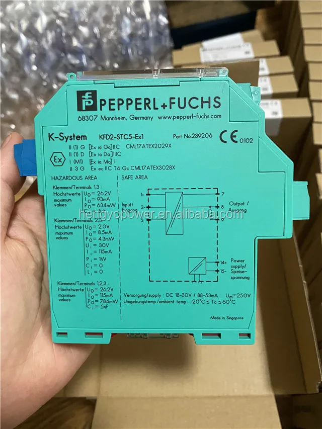 Pf Smart Transmitter Power Supply Kfd2-stc5-ex1 - Buy Isolated Barrier ...