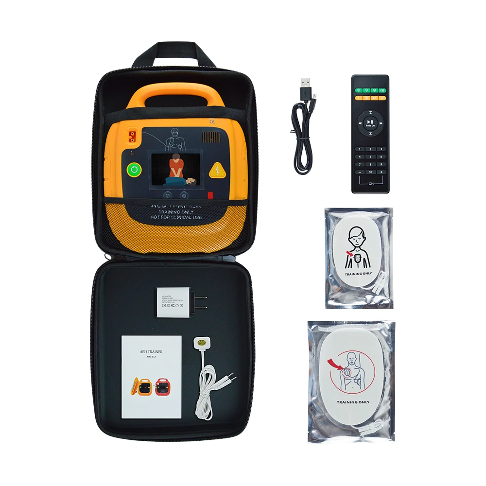 Medical Defibrillator AED Trainer - Simulated for Training