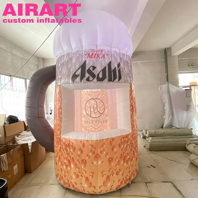 Portable Inflatable Lemonade Stand Booth,Inflatable Lemon Drink Cup ...