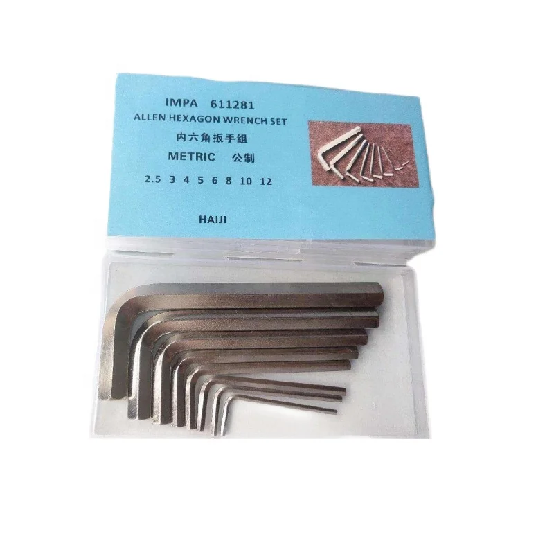 Hot Sela Hex Socket Set - IMPA Hexagon Key Wrench Tools