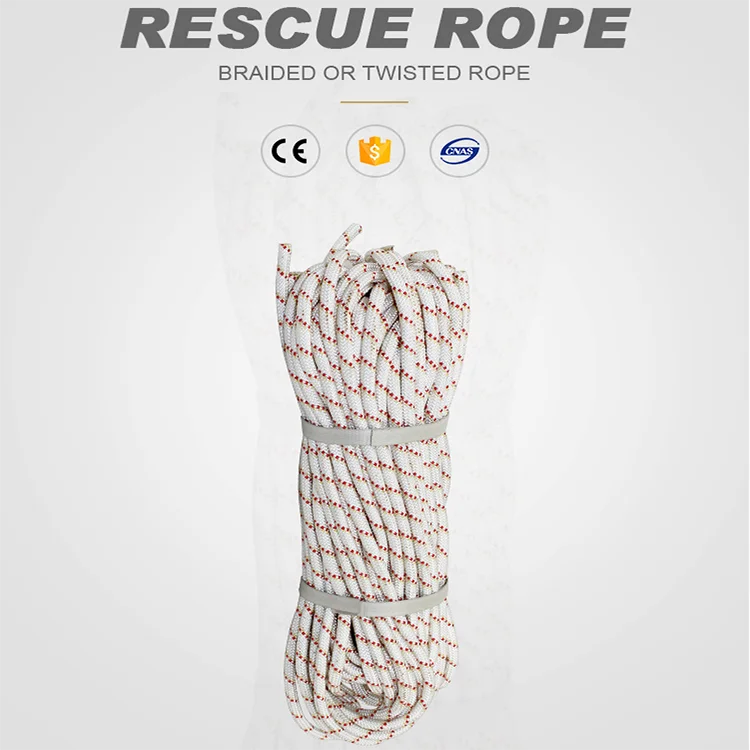 6mm Outdoor Survival Emergency Rescue Life Fall Protection Safety Rope ...