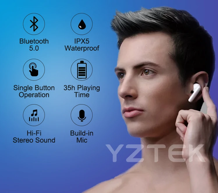2021 Bluetooths TWS Wireless Earbuds - Portable & Versatile