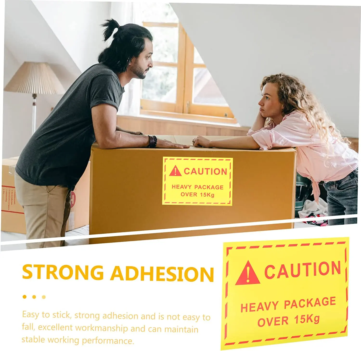 Overweight Warning Stickers Stickers Warning Decals Adhesive Shipping ...