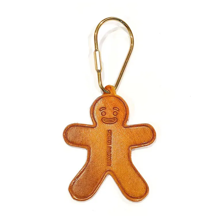 Handmade Exquisite Light Keychain Gingerbread Man Pendant Bag ...
