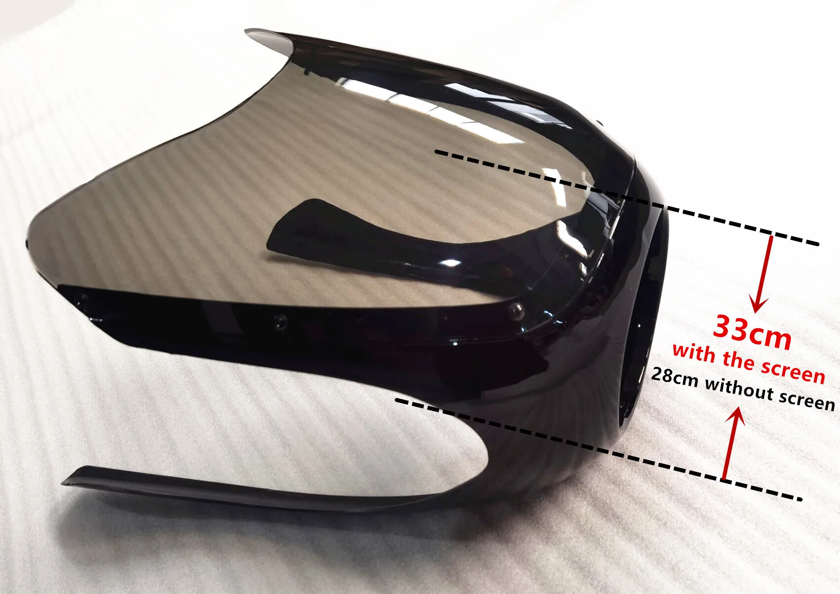 Cafe Racer Front Fairing Classic Rickman Style Motorcycle Fairing For ...