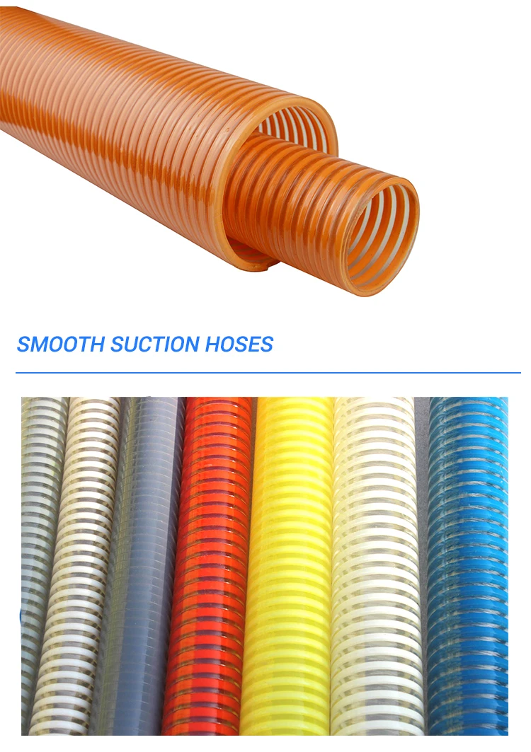 8" Inch Flexible Plastic Reinforced Pvc Helix Water Pump Suction ...
