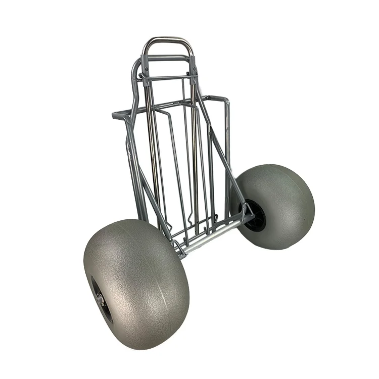 Aluminum Balloon Wheels Trolley Beach Fishing Cart - Buy Fishing Cart ...