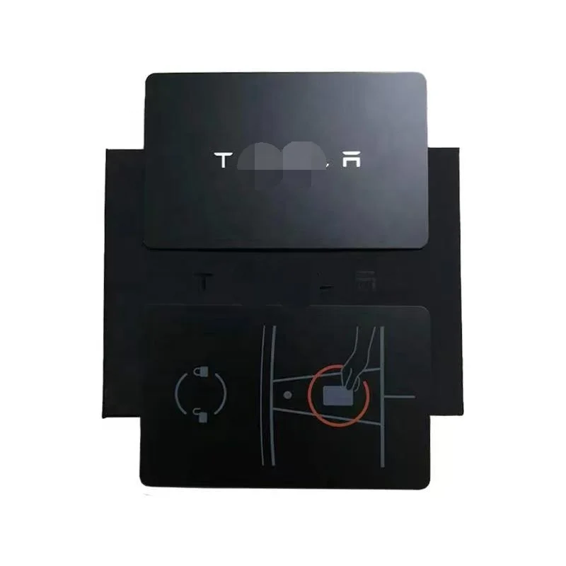 For Tesla Model Y Model3 NFC Card Key Mini Ultra Thin Knife Sheet Keys ...
