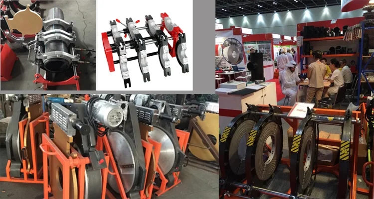 High Pressure Flexible PE Pipe Welding Machine for HDPE & PVC 280mm ...