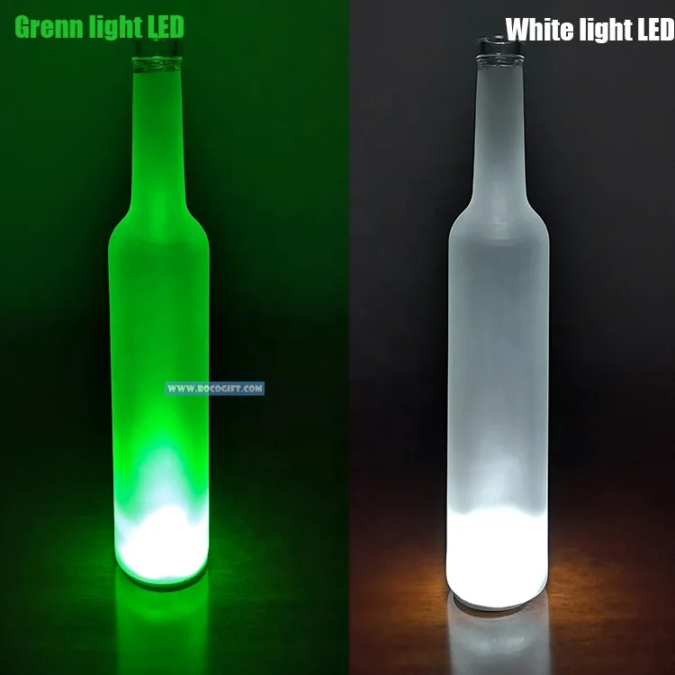 New Led Cup Wine Bottle Round Coaster Light Base Sticker Cup Coaster ...