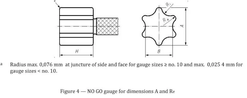 Din En Iso10664 Torx Plug Go No Go Gauge T10/t20/t30 - Buy Plug Gauge ...