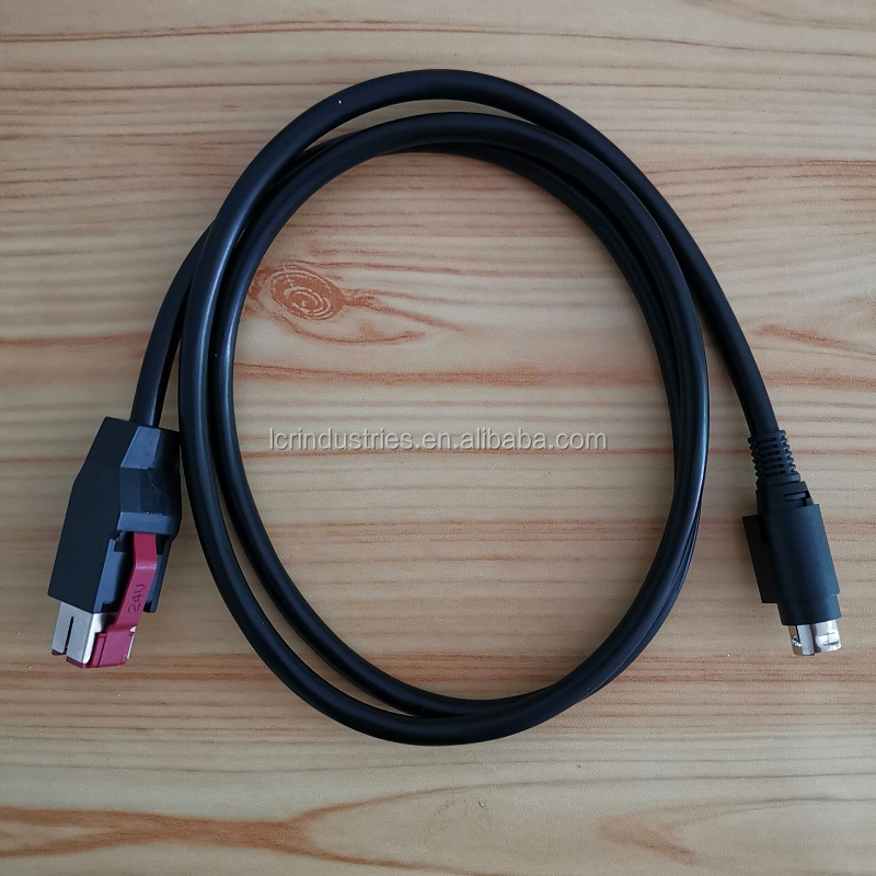 24V Powered USB Printer Cable for NCR 497-0441178 497-0464854