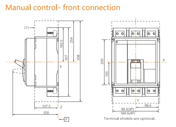 1250 Amp Circuit Breakers CNS MCCB 3P - Reliable & Durable