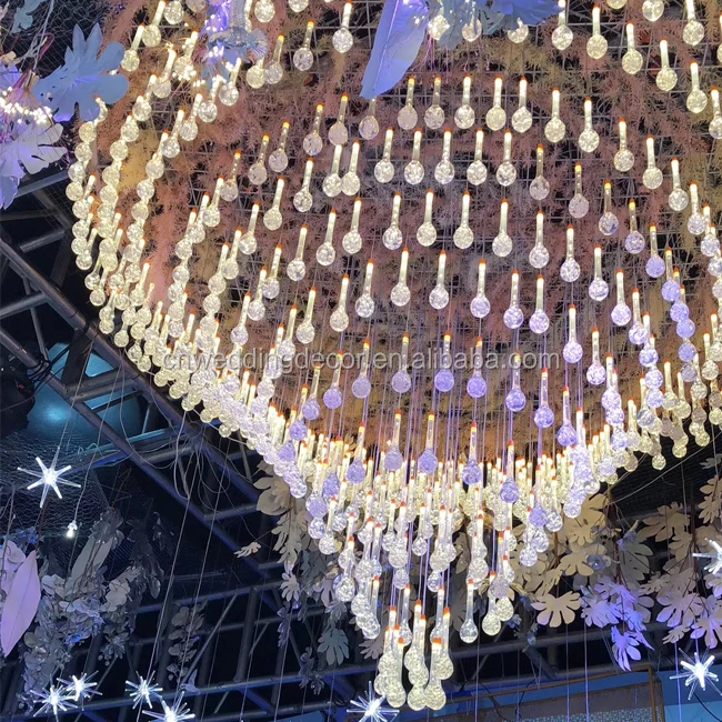 Wedding String Led Ceiling Light Indoor Decoration - Buy Light,Led ...