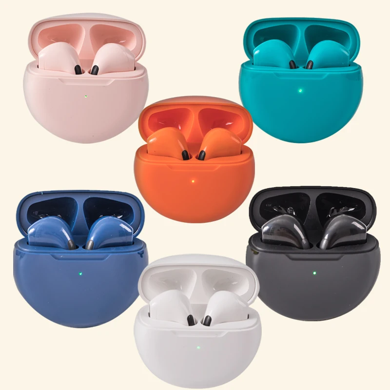 Pro6 Wholesale Custom Logo Stereo In-ear Earphones Pro 6 Wireless ...