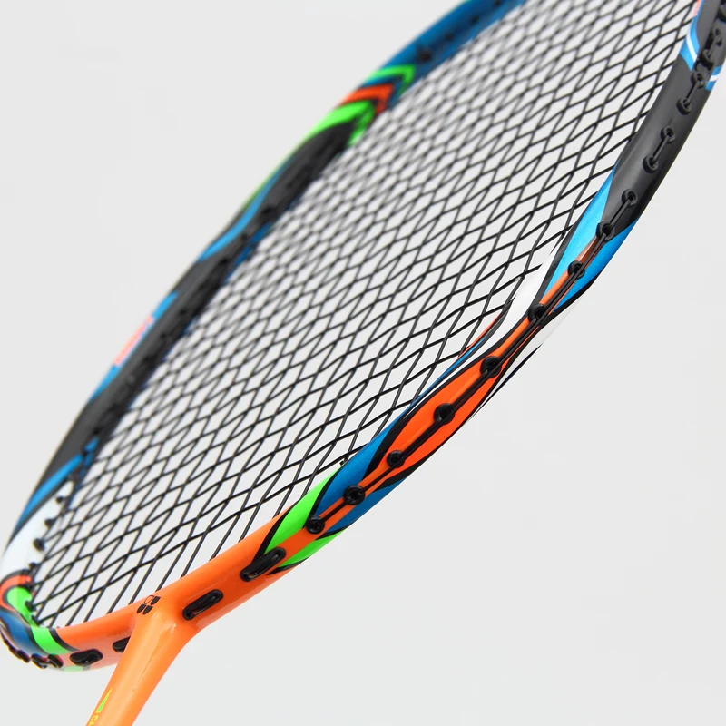 Professional Dual PU Woven Carbon Fiber Badminton Racket Set High ...
