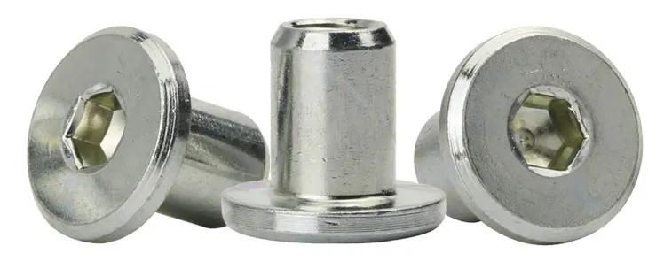 M3 M4 M5 M6 M6 20 M8 M10 M12 12 7mm Steel Nickel Plated Flat Head Hex