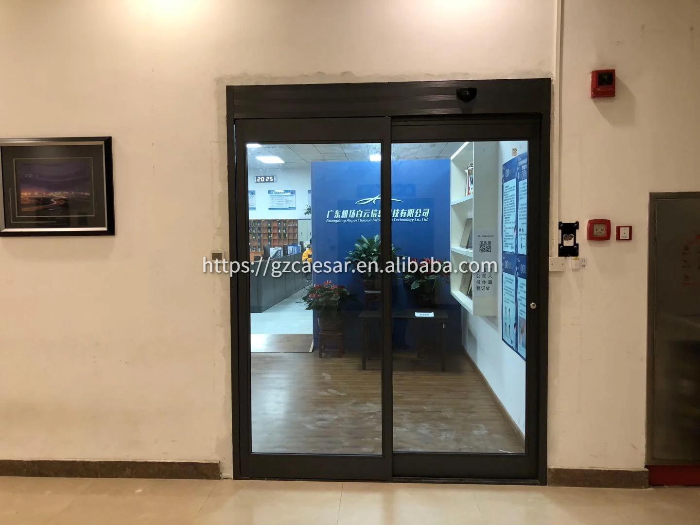 Recent Projects Auto Slide Glass Doors Single Leaf Open