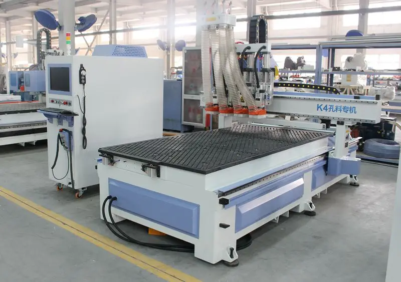3d Multi Head Cnc Solid Wood Cutting And Drilling Machine K4 - Buy Wood ...