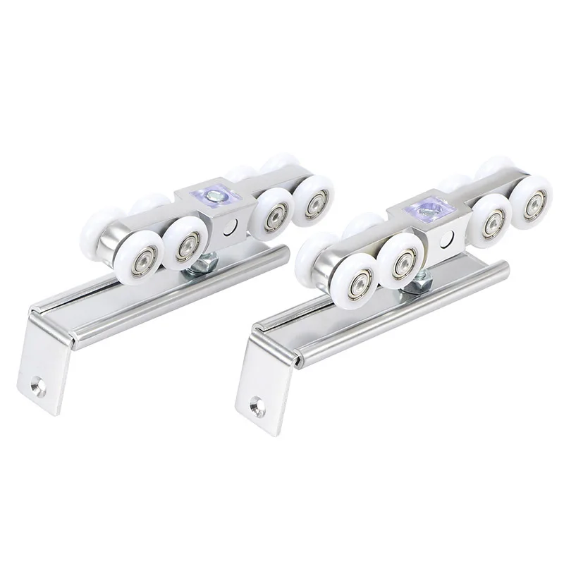 Push-pull Pulley Shuttle Hardware Galvanized Zinc Alloy Wooden Silent ...