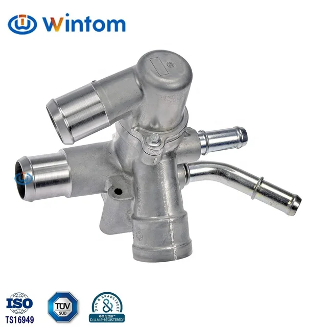 Ford Edge Explorer Flex MKT MKX V6 Engine Coolant Thermostat Housing ...