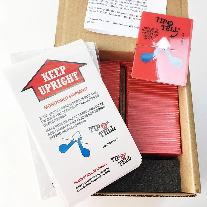 Tilt Indicator Labels - Reliable Tilt Detection Solutions