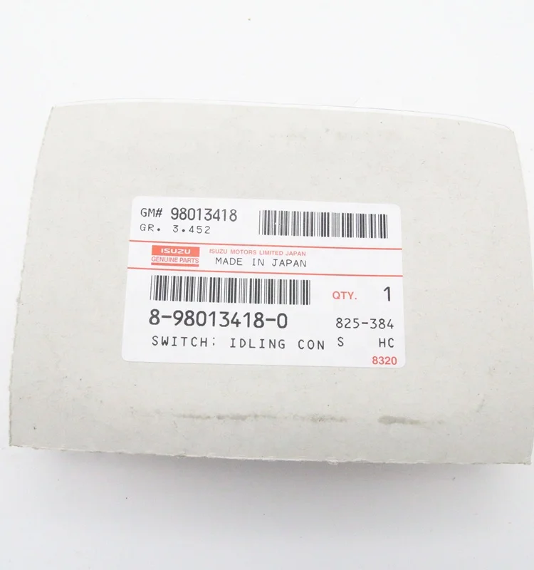 Genuine Isuzu FVR 700P NPR Idle Speed Control Switch - OEM Spare Parts ...