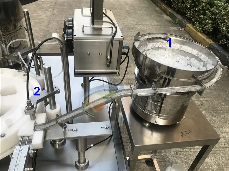 Automatic 1.8ml 2ml Cryovials Test Tube Filling And Capping Machine ...