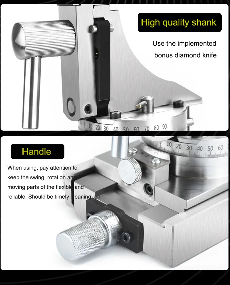Universal Wheel Dresser Radius Angle Wheel Dresser For Grinder Machine ...