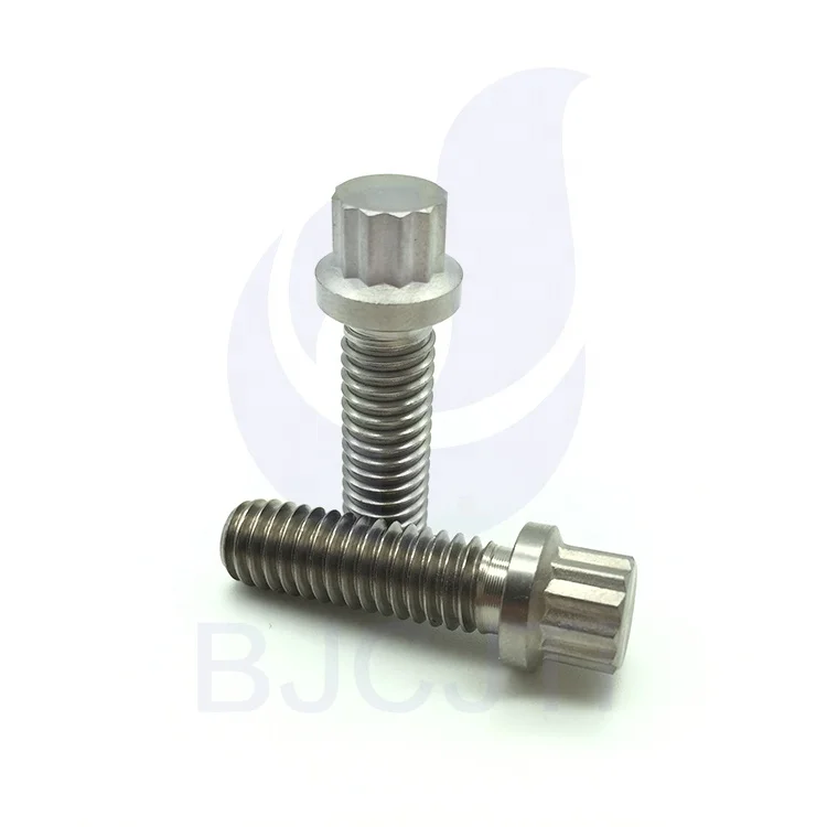 Titanium 12 Point Flange Bolt M6 M7 M8 M10 - Buy Titanium 12 Point ...